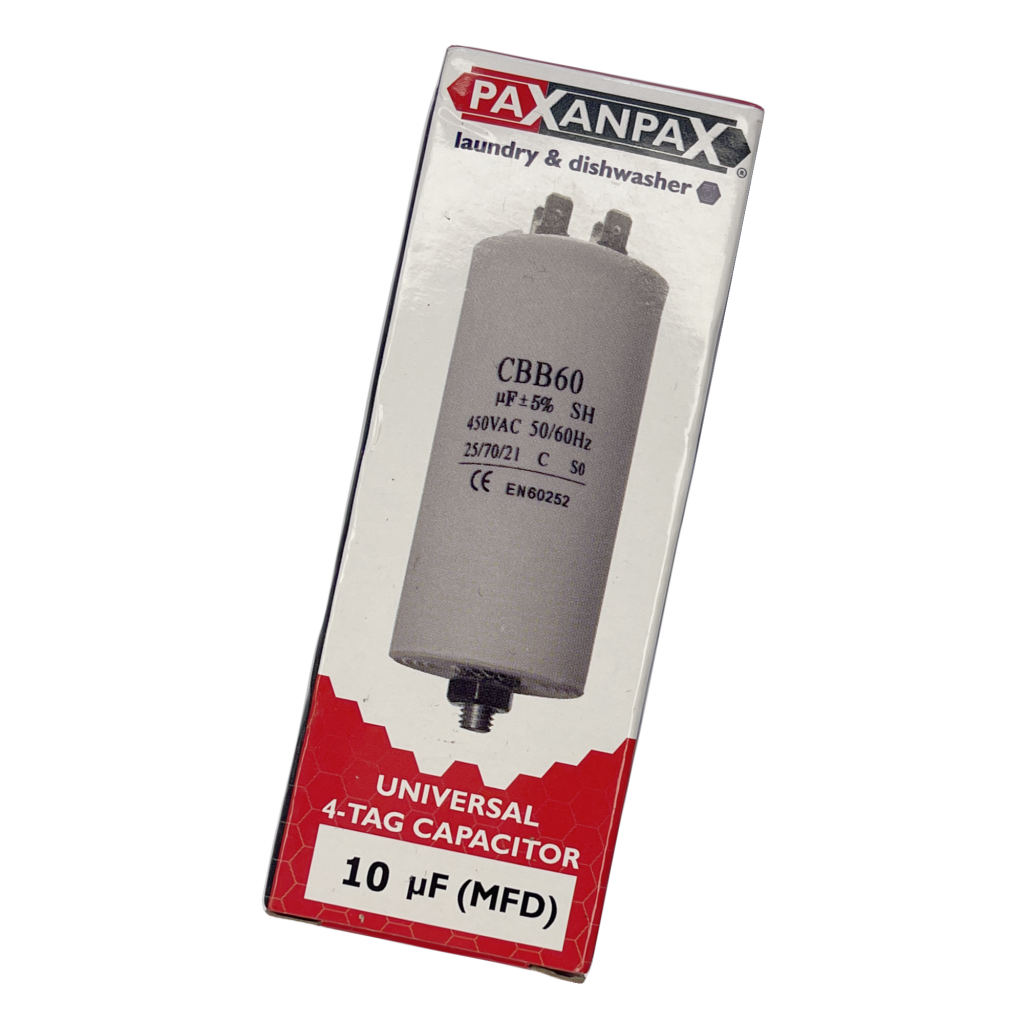 10uF Motor Run Capacitor Tag Spade 240v-450v CBB60