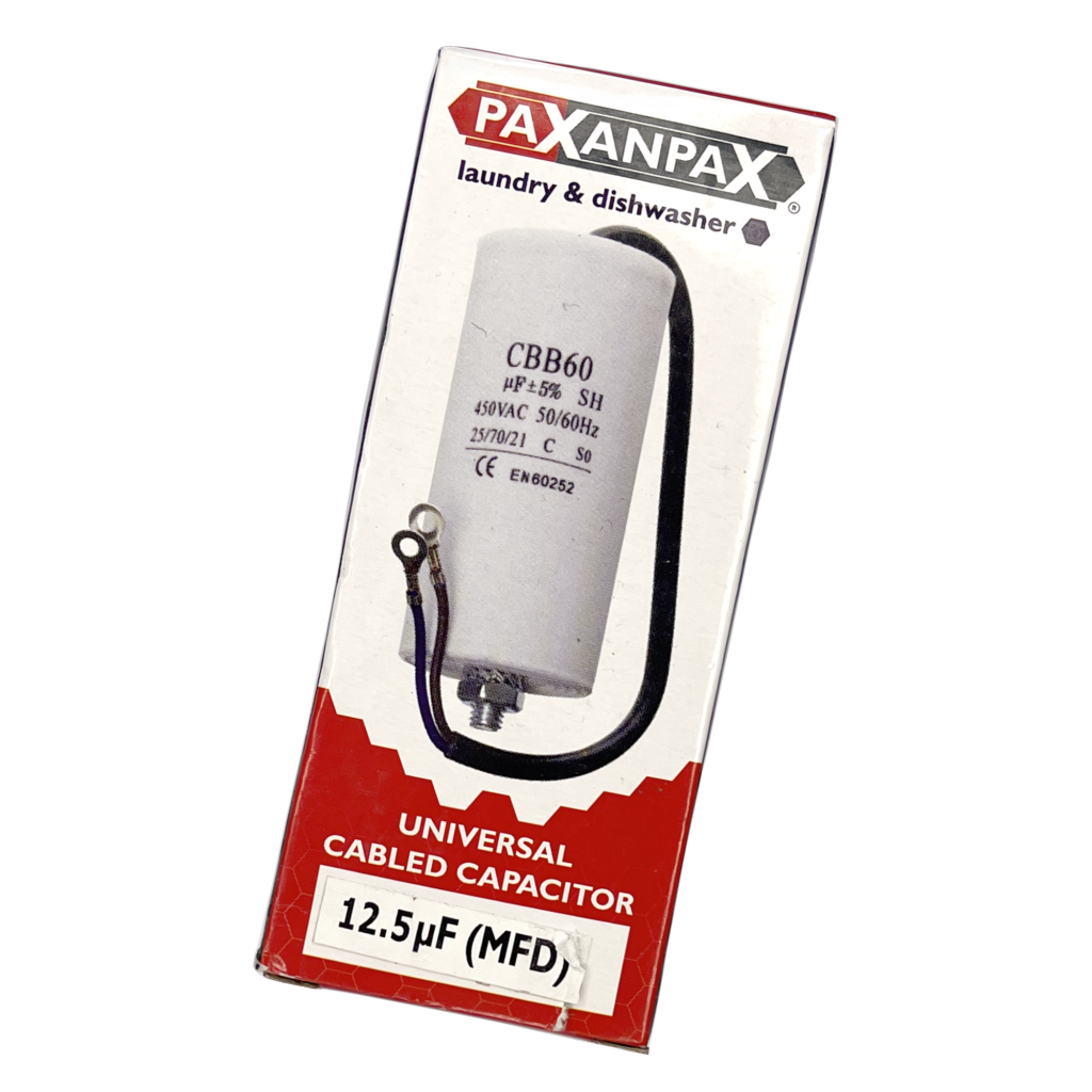 12.5uF Motor Run Capacitor Twin Lead 240v-450v CBB60